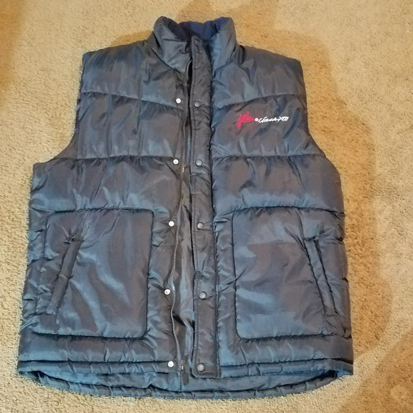 FUBU | Jackets & Coats | Vtg 9s Fubu The Collection Navy Blue Puffer ...